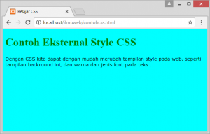 Tutorial Belajar CSS Bag. 1 : 4 Elemen Penting Pada CSS | IlmuWeb.NET