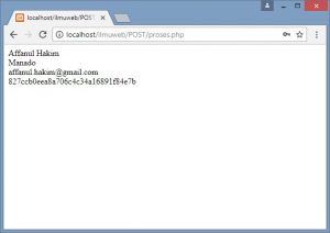 Pemprosesan Form PHP dengan Metode POST | IlmuWeb.NET