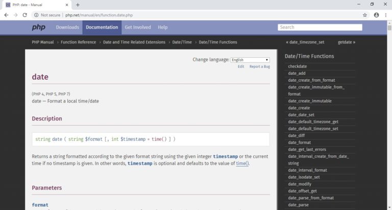 Tips Membaca Dokumentasi Resmi Php | IlmuWeb.NET