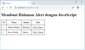 Cara Menampilkan Pesan Alert Dengan JavaScript | IlmuWeb.NET