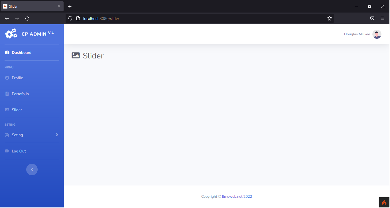 Tutorial Codeigniter 4 :Membuat Web Portofolio Lengkap Bag 1