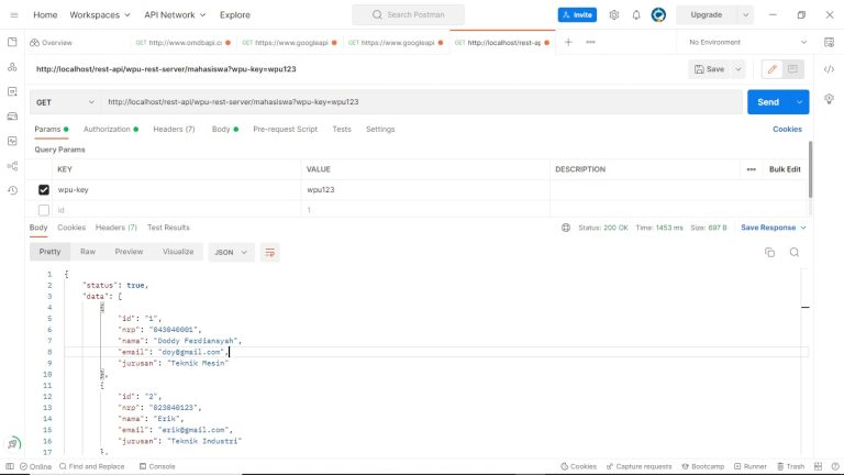 Cara Membuat Rest API Server Dengan Codeigniter 3