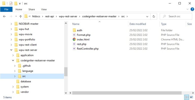 Cara Membuat Rest API Server Dengan Codeigniter 3 Cara Membuat Rest API Server Dengan Codeigniter 3